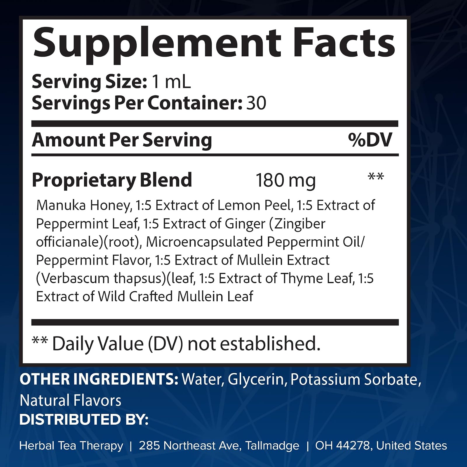 herbal tea lung support formula