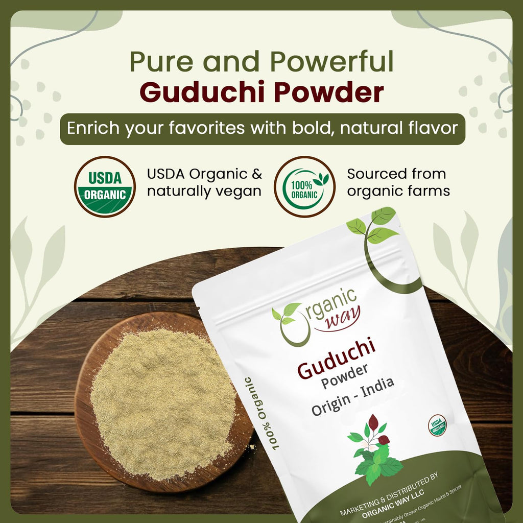 Herbal tea made with Guduchi