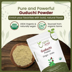 Herbal tea made with Guduchi