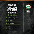 herbal tea made with nettle