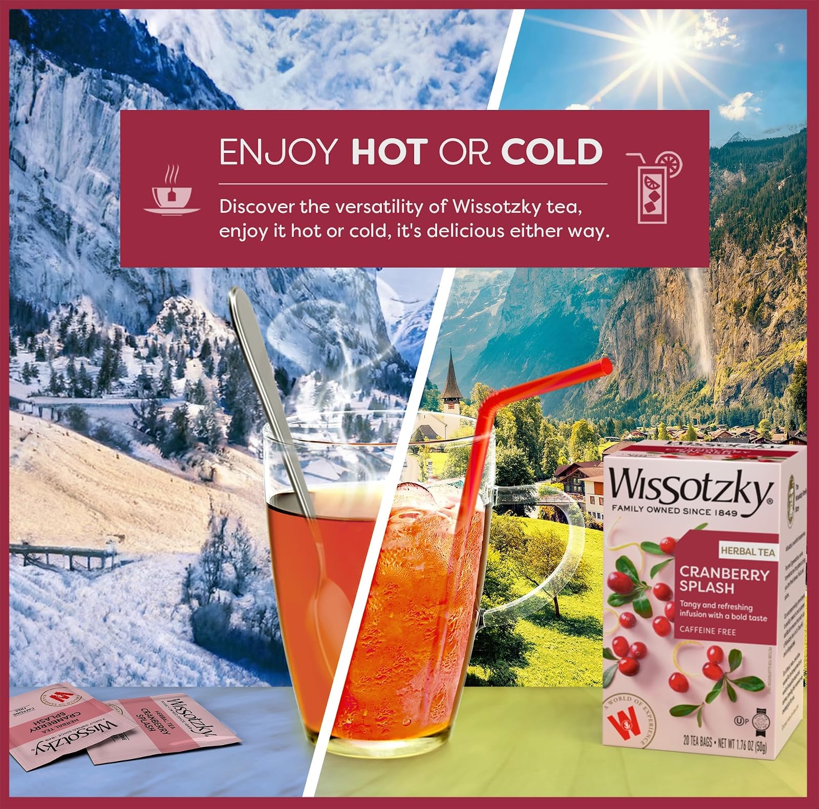 herbal tea pack for wellness