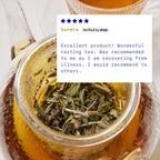 Herbal tea rich in antioxidants
