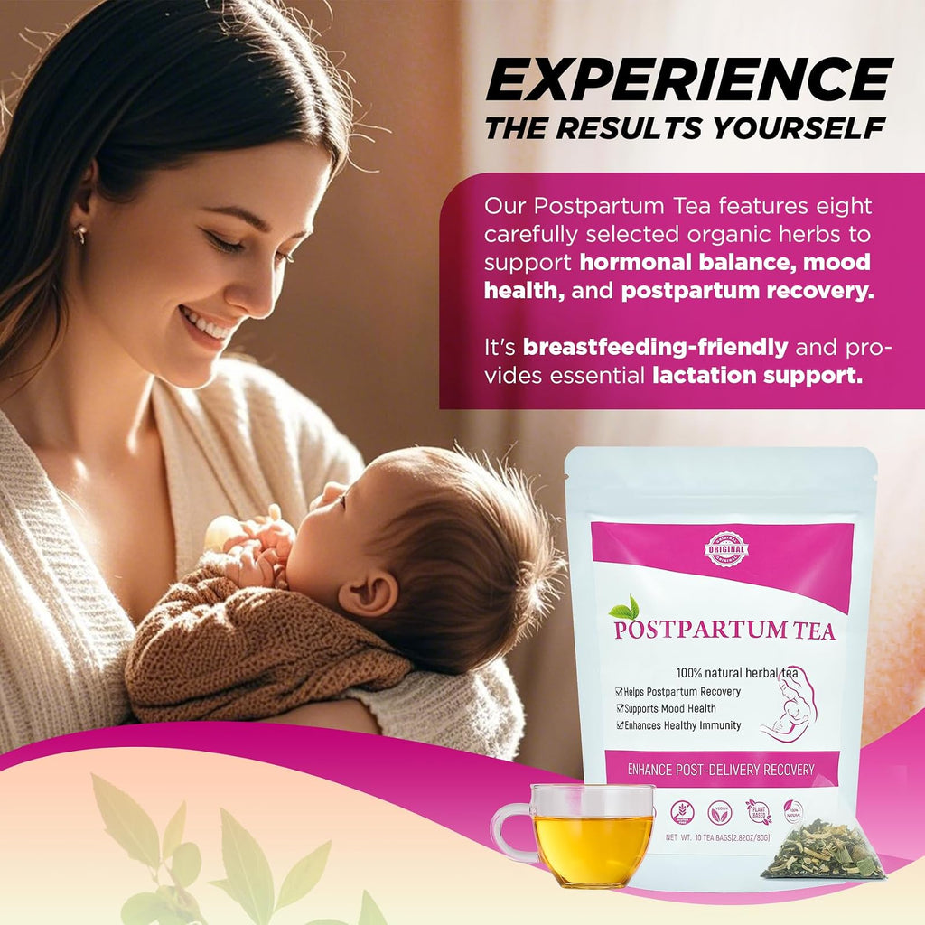 Herbal tea to support breastfeeding