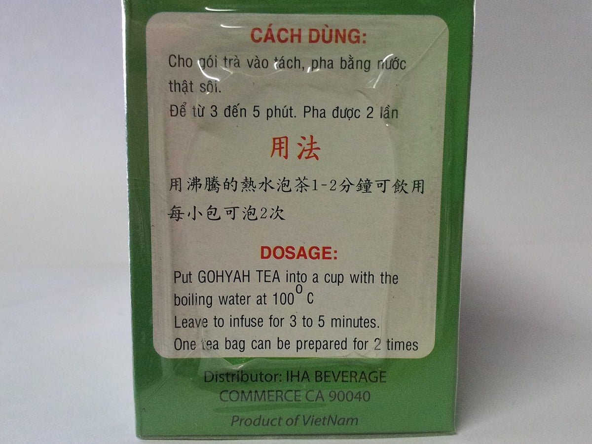 Herbal tea with bitter melon benefits