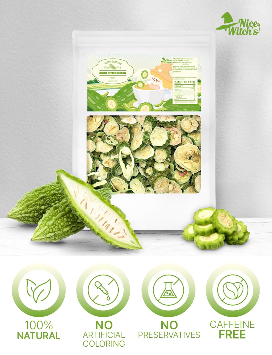 herbal tea with bitter melon