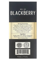 herbal tea with blackberry flavour