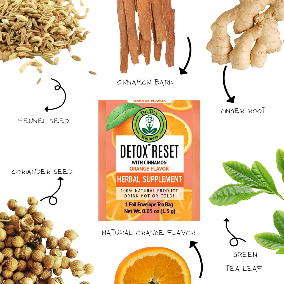 herbal tea with cinnamon flavour