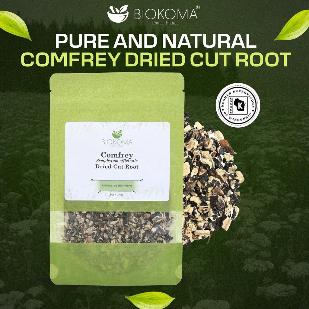 herbal tea with comfrey root