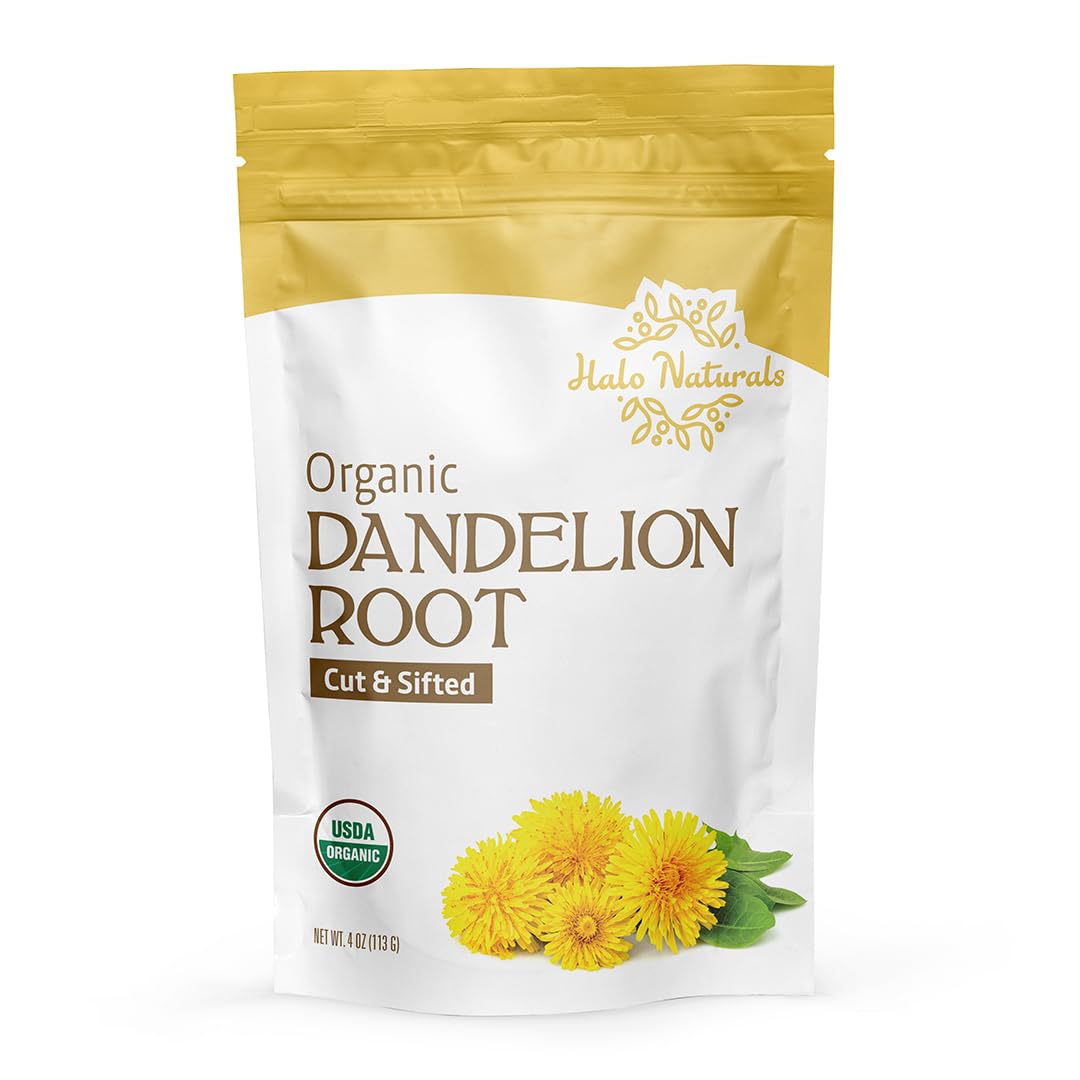 herbal tea with dandelion root
