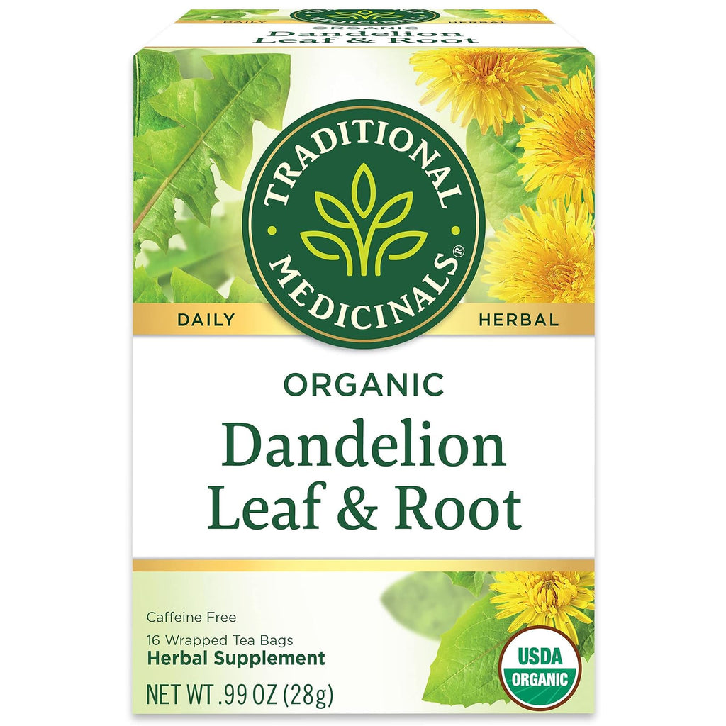 herbal tea with dandelion root