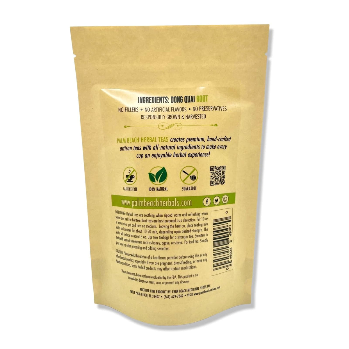 Herbal tea with Dong Quai benefits
