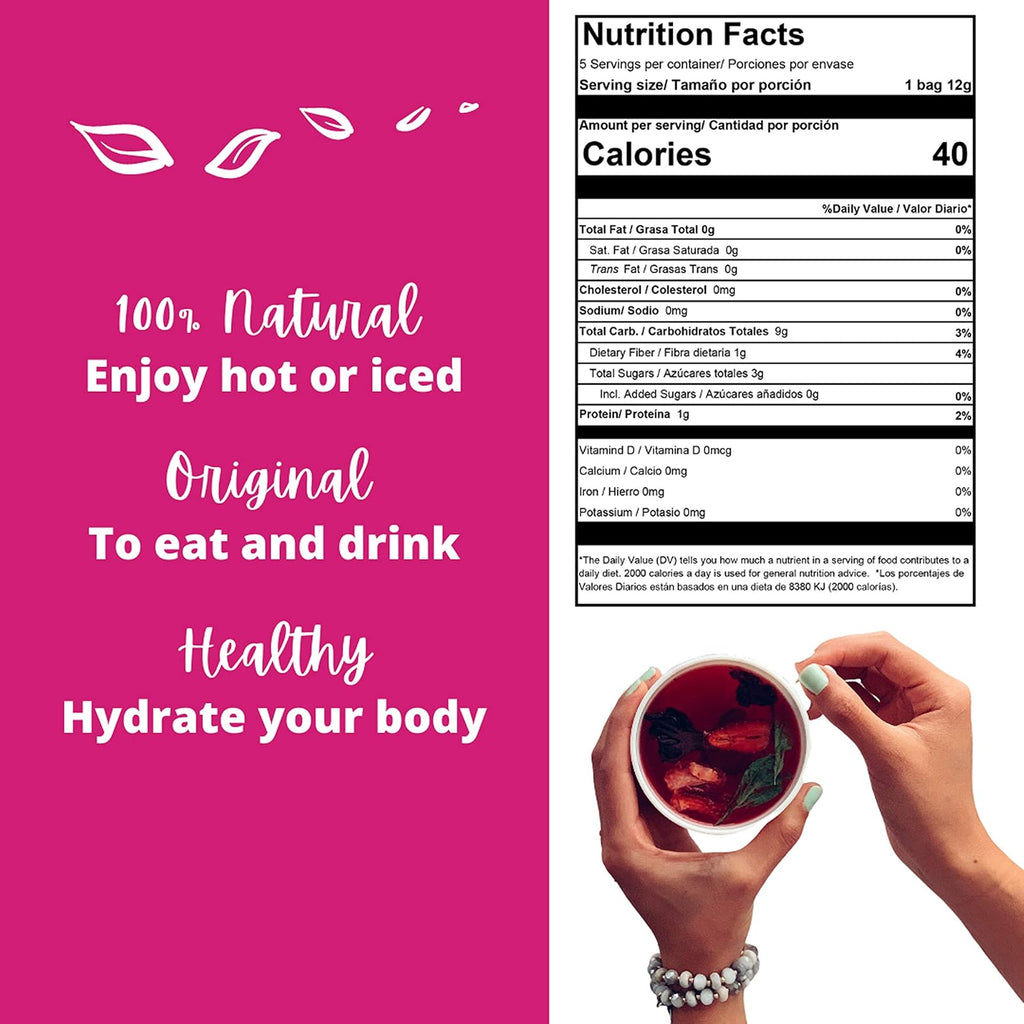 herbal tea with dried fruits