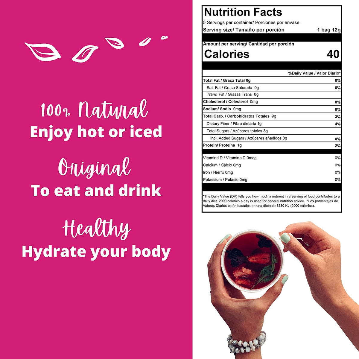 herbal tea with dried fruits