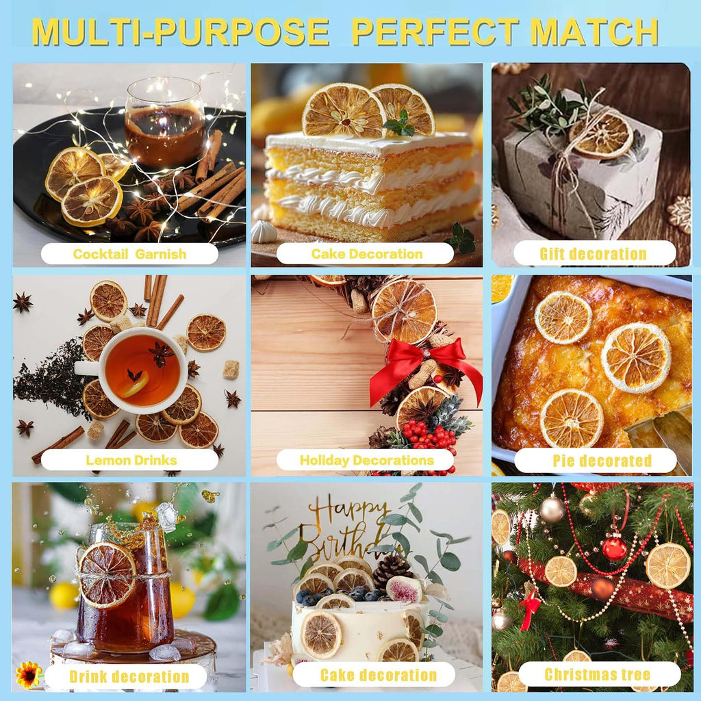 herbal tea with dried lemon