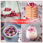 herbal tea with dried rose buds