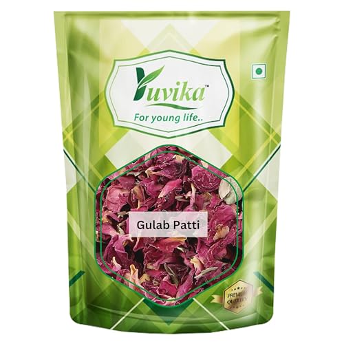 herbal tea with dried rose petals