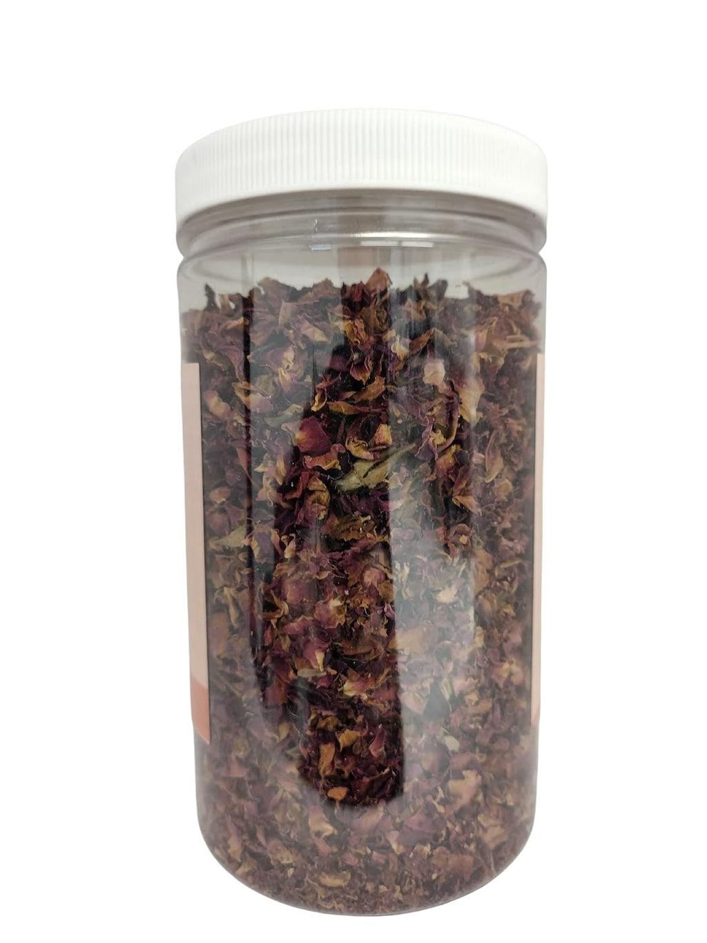 Herbal tea with dried rose petals