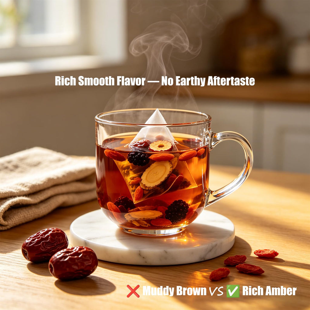 Herbal tea with eight treasures