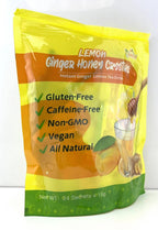 herbal tea with ginger and honey