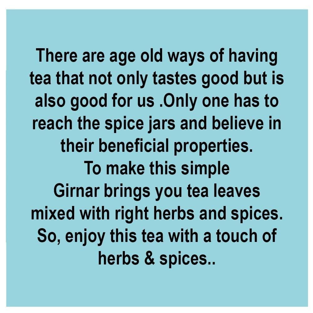 Herbal tea with ginger and spices