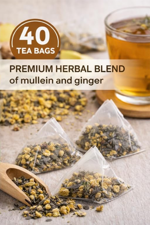 Herbal tea with ginger flavour