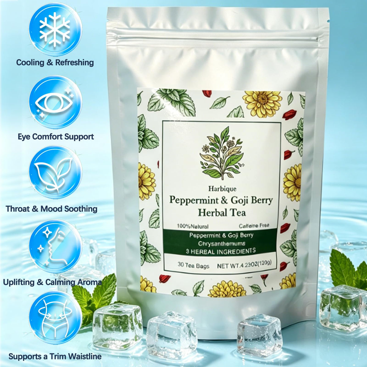 Herbal tea with goji berries benefits