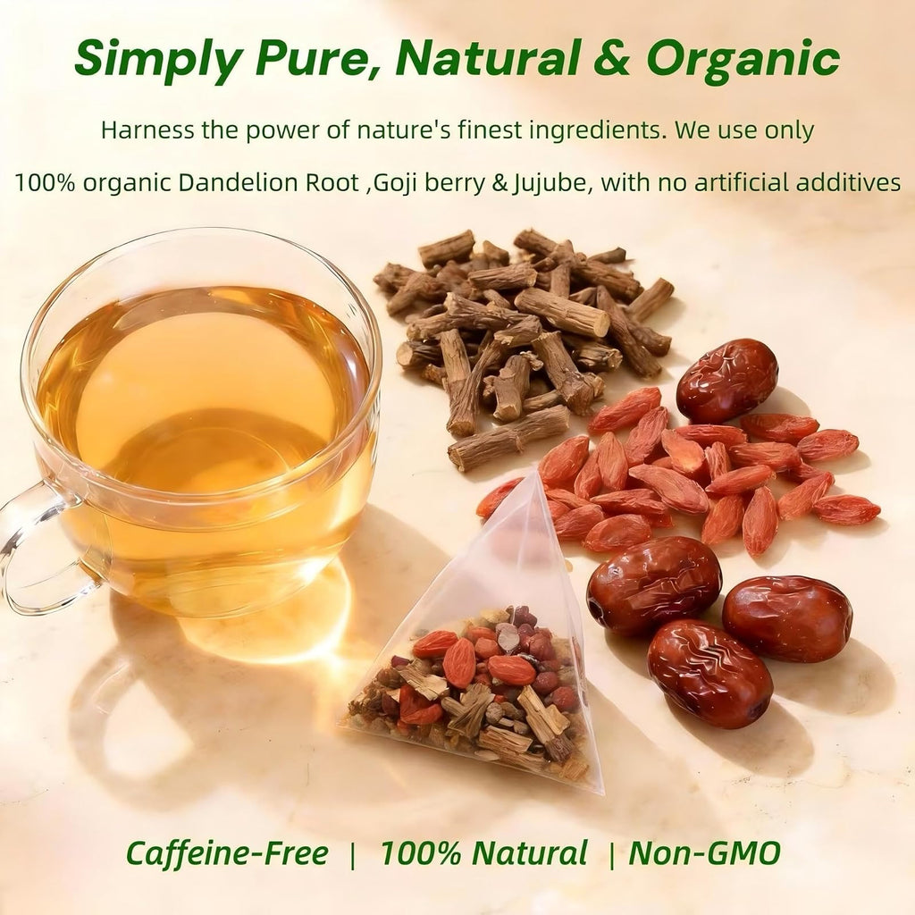 herbal tea with goji berries