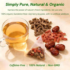 herbal tea with goji berries
