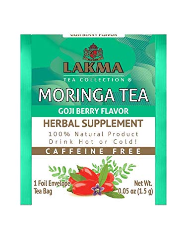 Herbal tea with goji berries