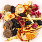 herbal tea with hawthorn and mulberry