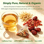 Herbal tea with jujube benefits