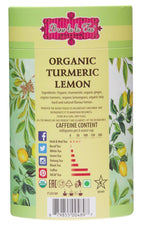 herbal tea with lemon and turmeric