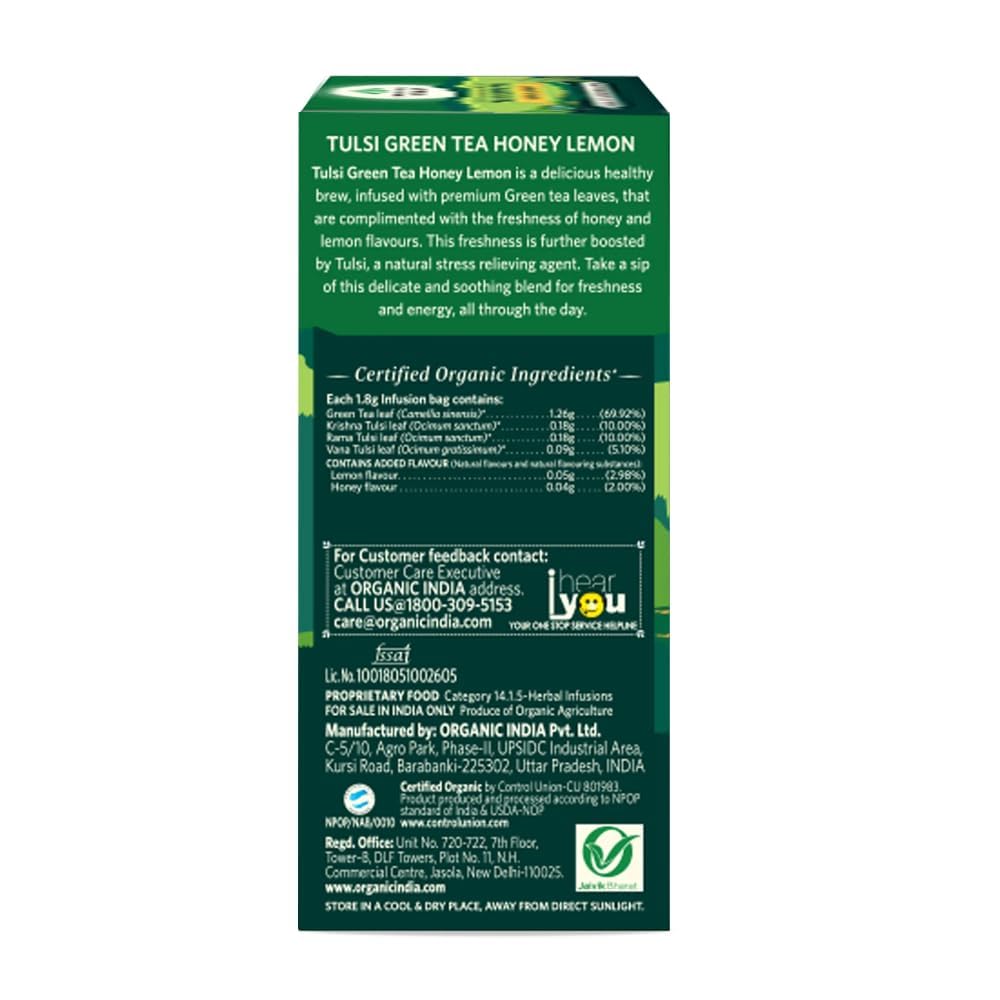 herbal tea with lemon flavour