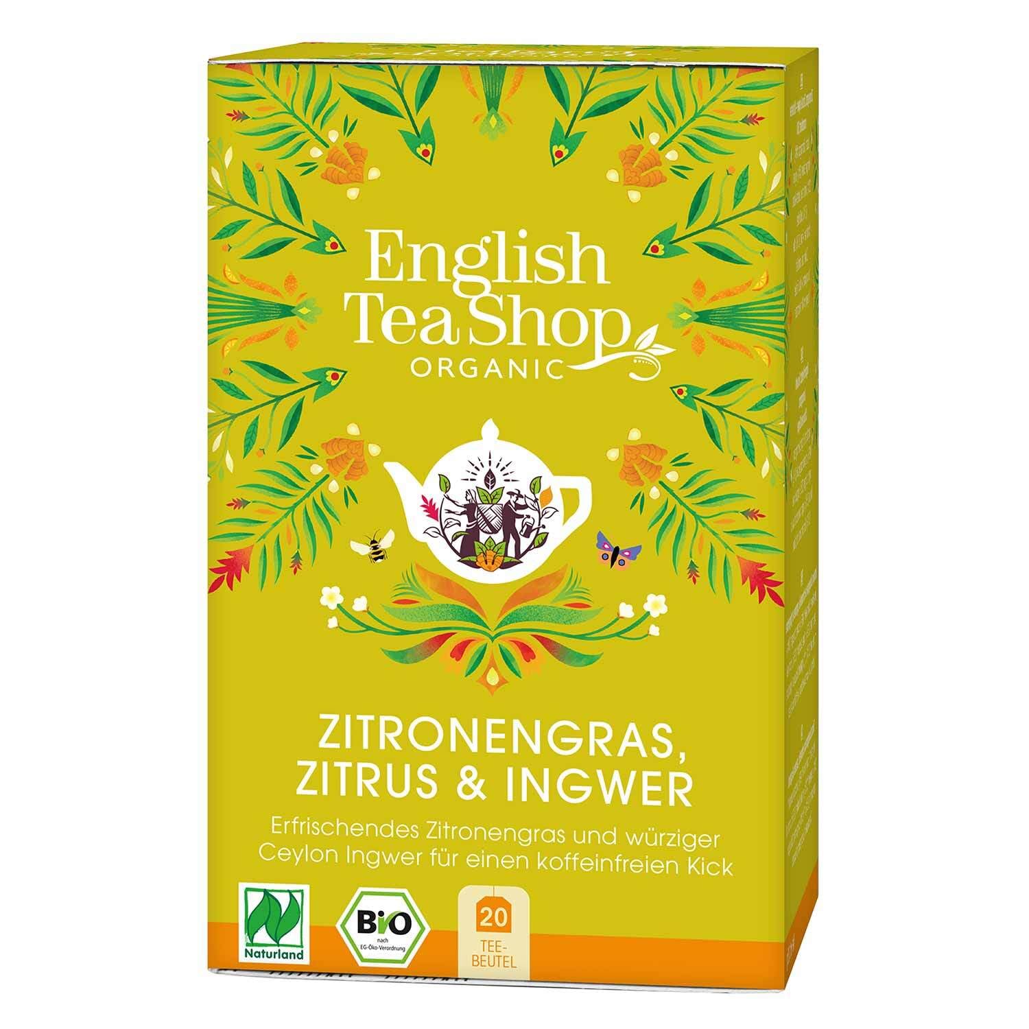 herbal tea with lemongrass ginger