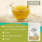 herbal tea with marshmallow root
