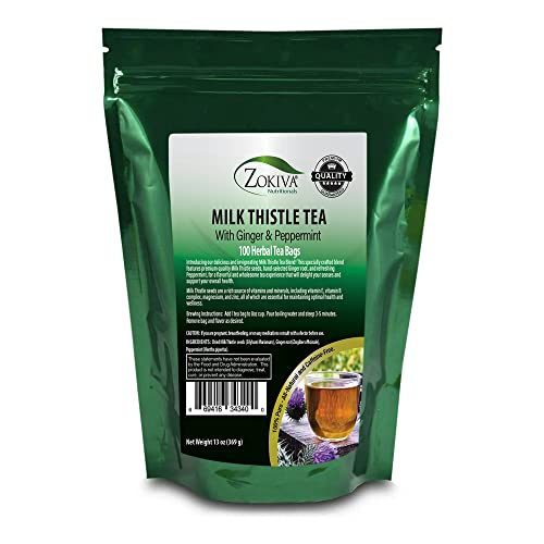 herbal tea with milk thistle benefits