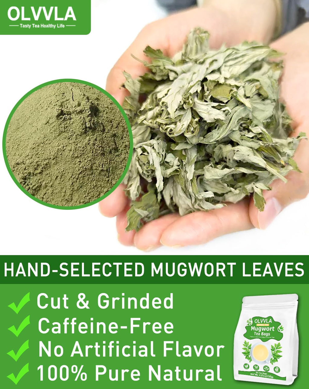 herbal tea with mugwort benefits