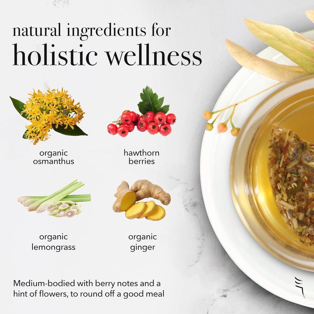 herbal tea with osmanthus flower