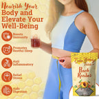 herbal tea with peach flavour