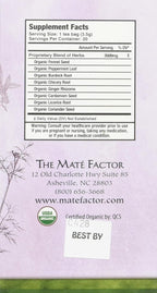 herbal tea with prebiotics for digestion