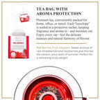 herbal tea with red berries