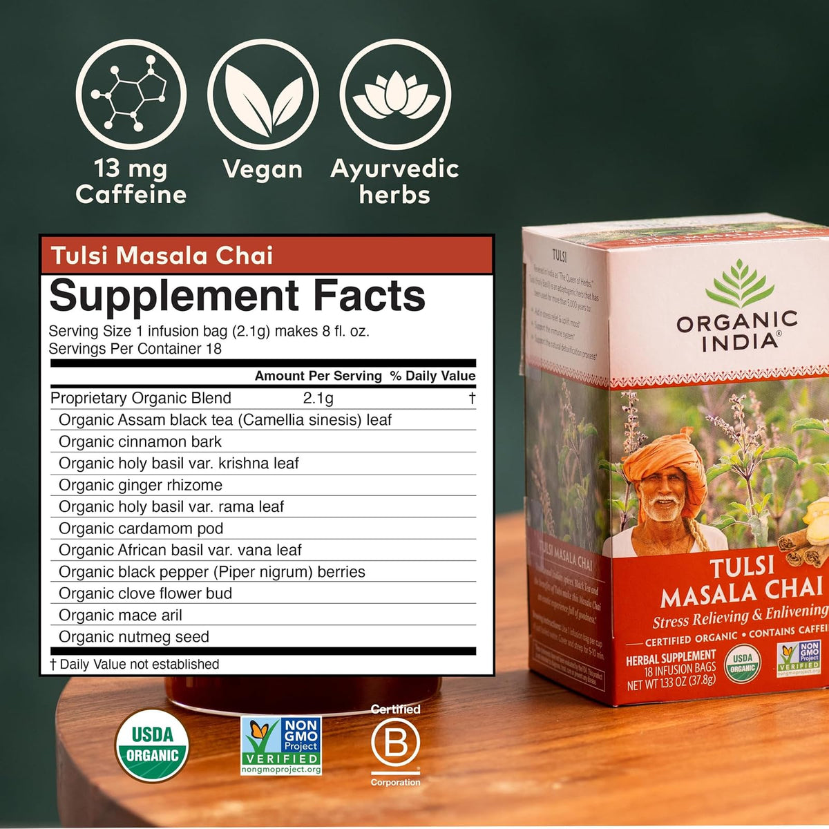 herbal tea with rich spices