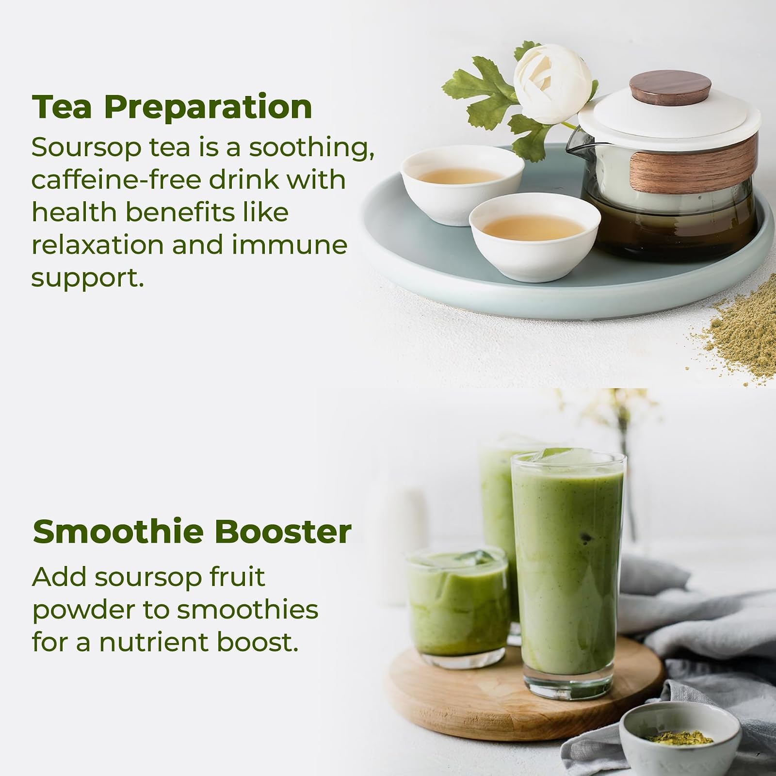 Herbal tea with Soursop benefits