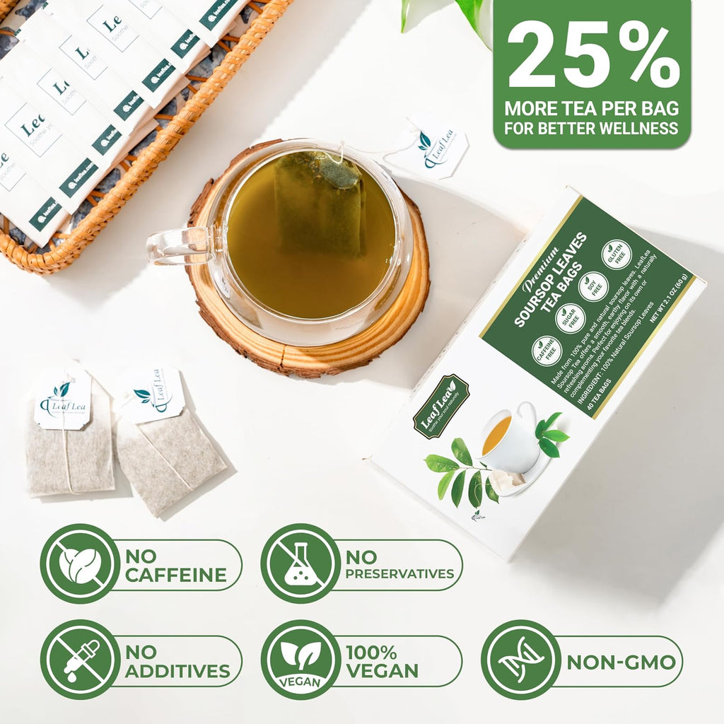 herbal tea with soursop benefits