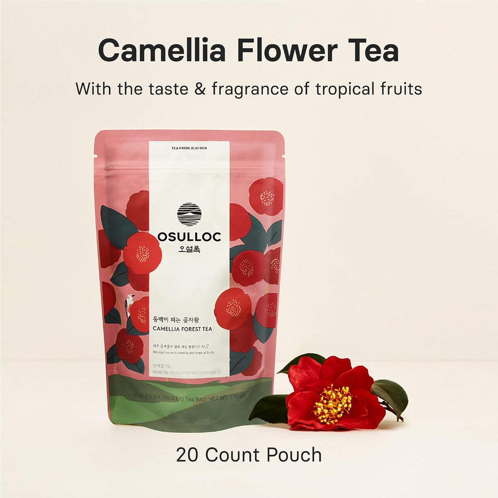 herbal tea with tropical fruit flavour