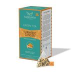 herbal tea with turmeric and ginger