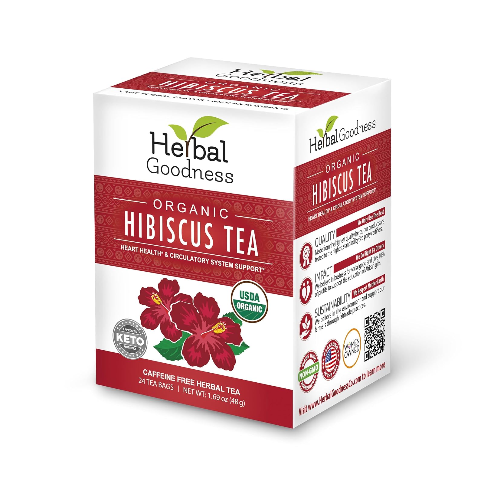 herbal tea with vibrant flavour