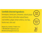 herbal tea with zesty lemon flavour