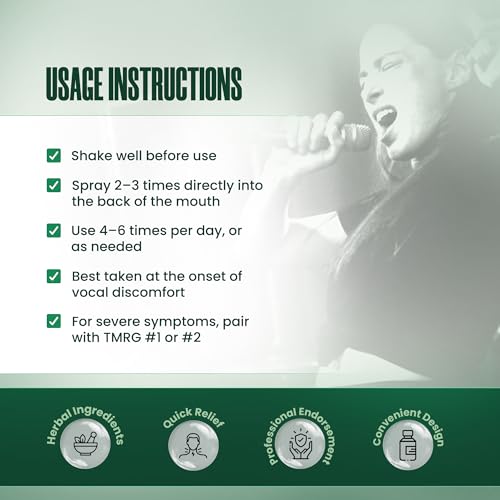 herbal throat relief for performers