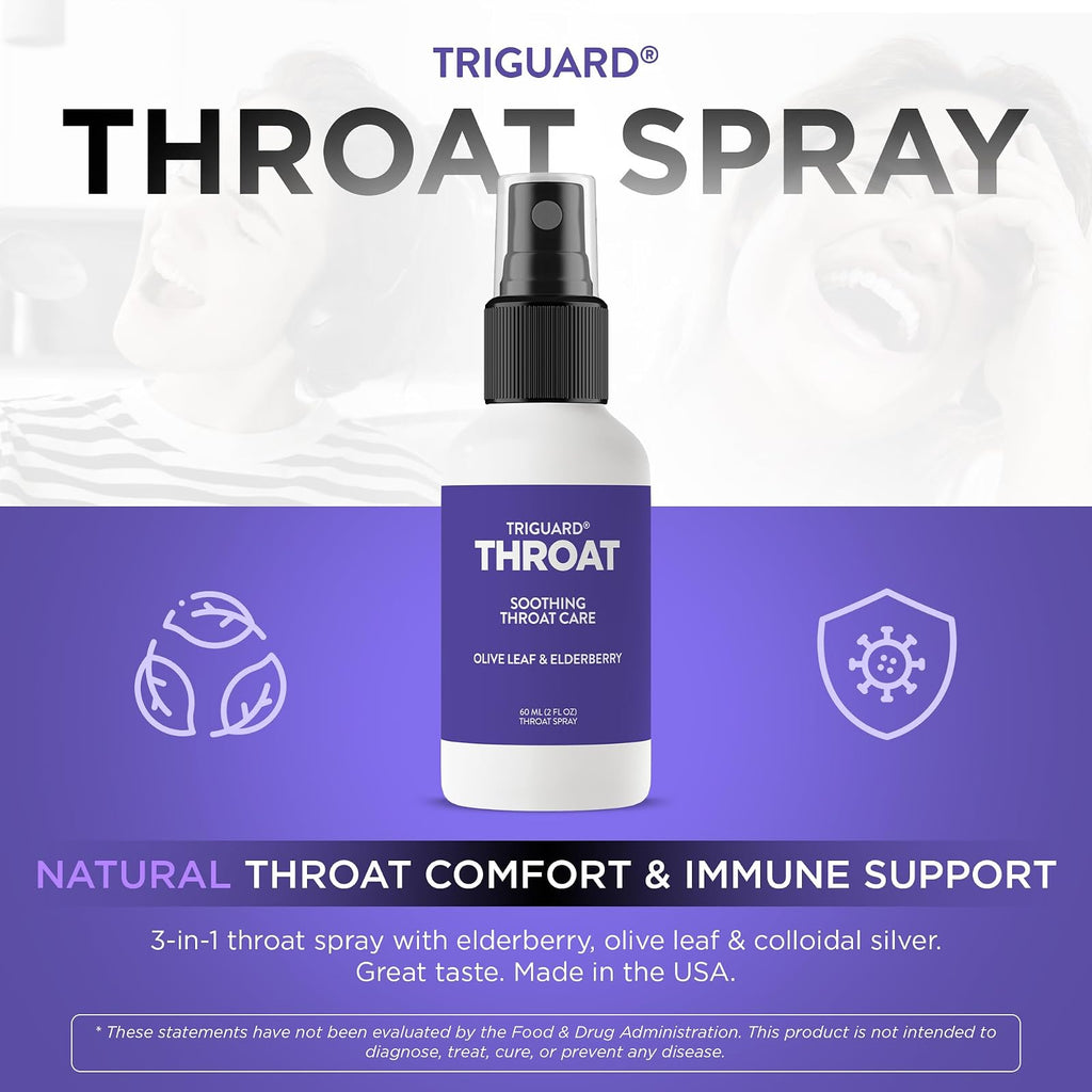 herbal throat spray with elderberry